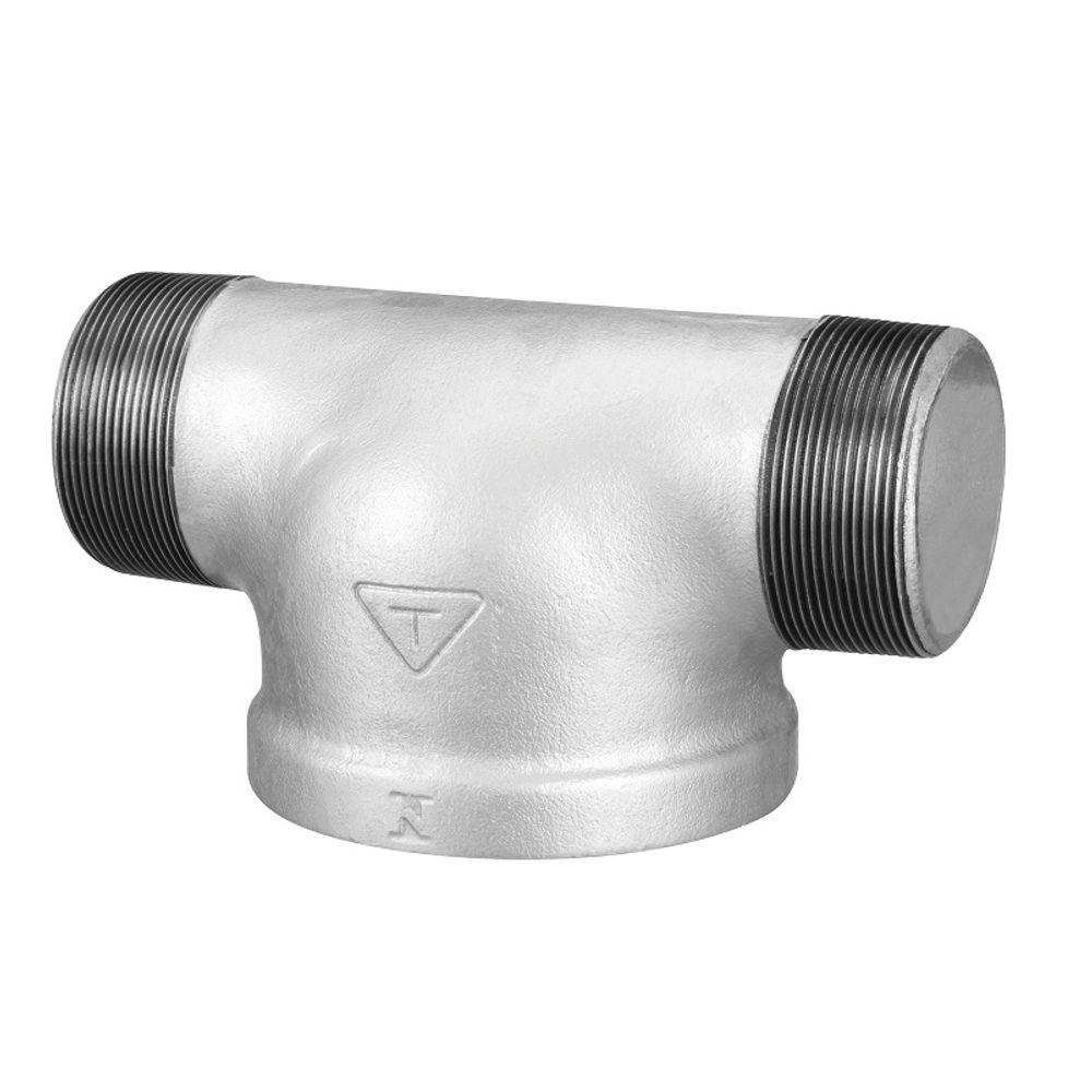 Tee para Hidrante de Ferro Galvanizado 4" X 2. 1/2" Tupy - Acquafort