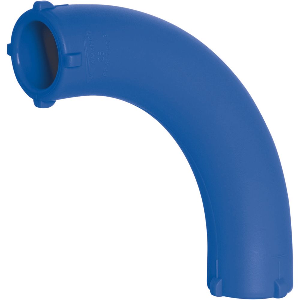 Curva PPR Azul 90x32 Industrial Amanco - Acquafort