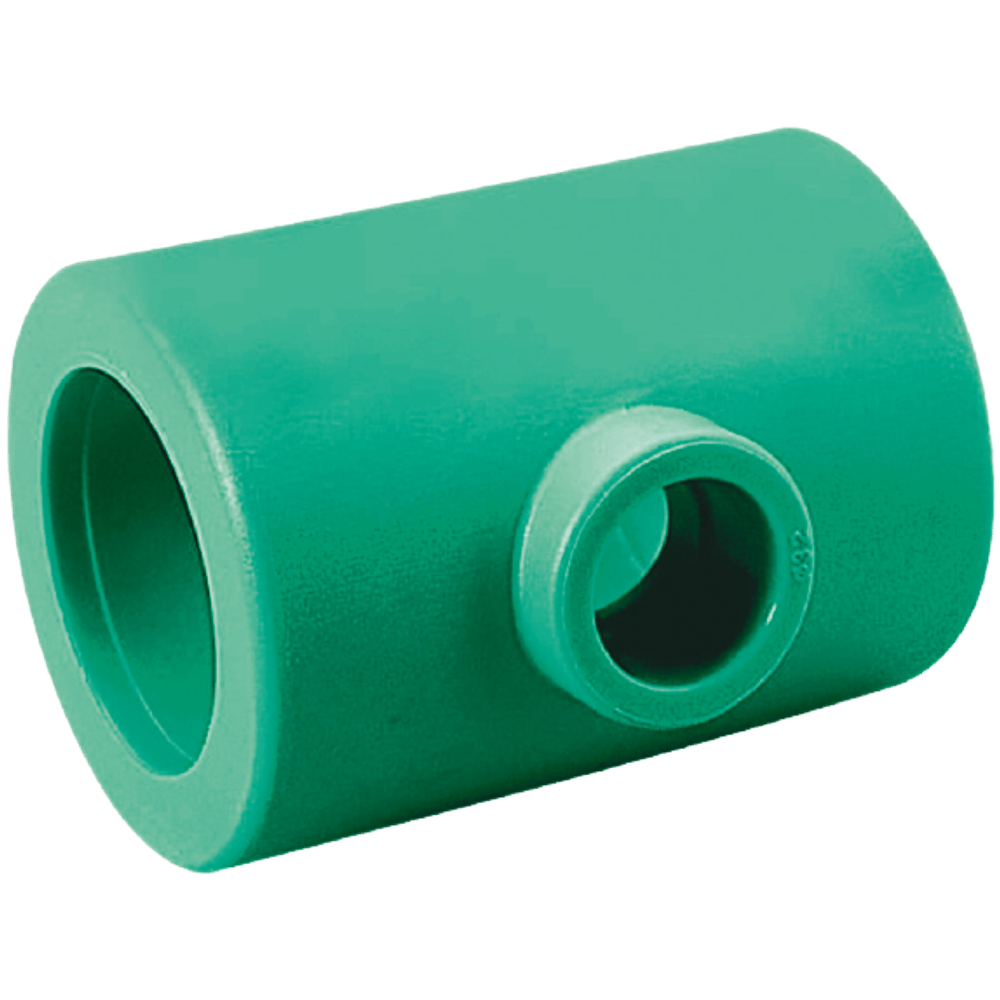 Tê PPR Redução 75x50 F/F/F Central Amanco - Acquafort