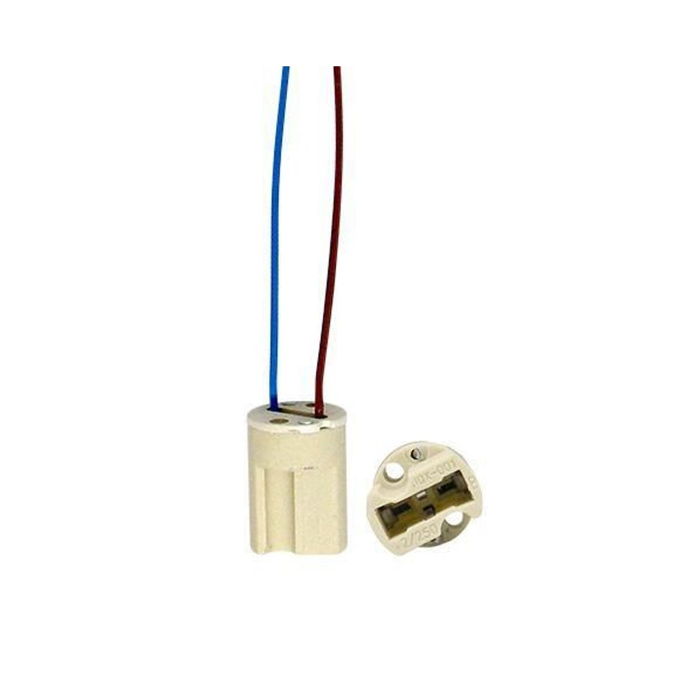 Base G9 Lâmpada HALOPIN 2A/250V C/Rabicho Decorlux - Acquafort